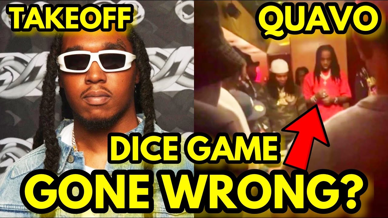TAKEOFF SHOT AND KILLED IN HOUSTON OVER QUAVO LOSING DICE GAME!😤 - YouTube