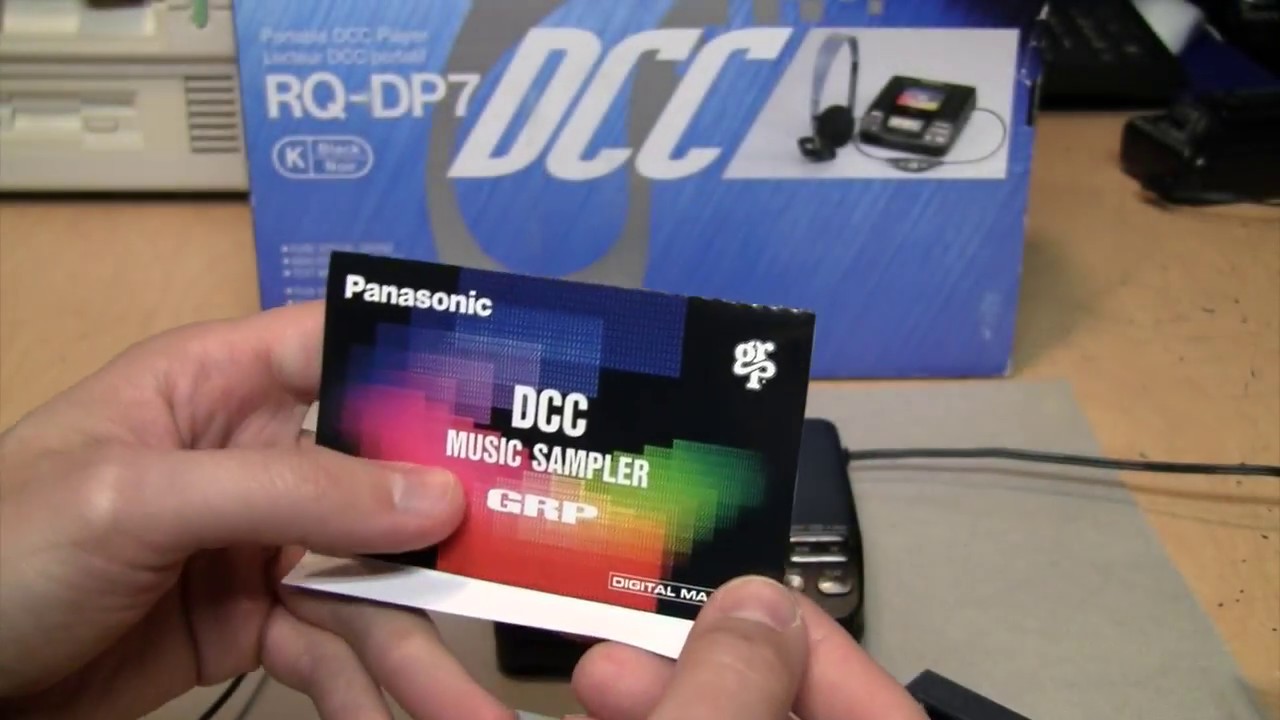 Panasonic RQ-DP7 portable DCC player unboxing & test - YouTube