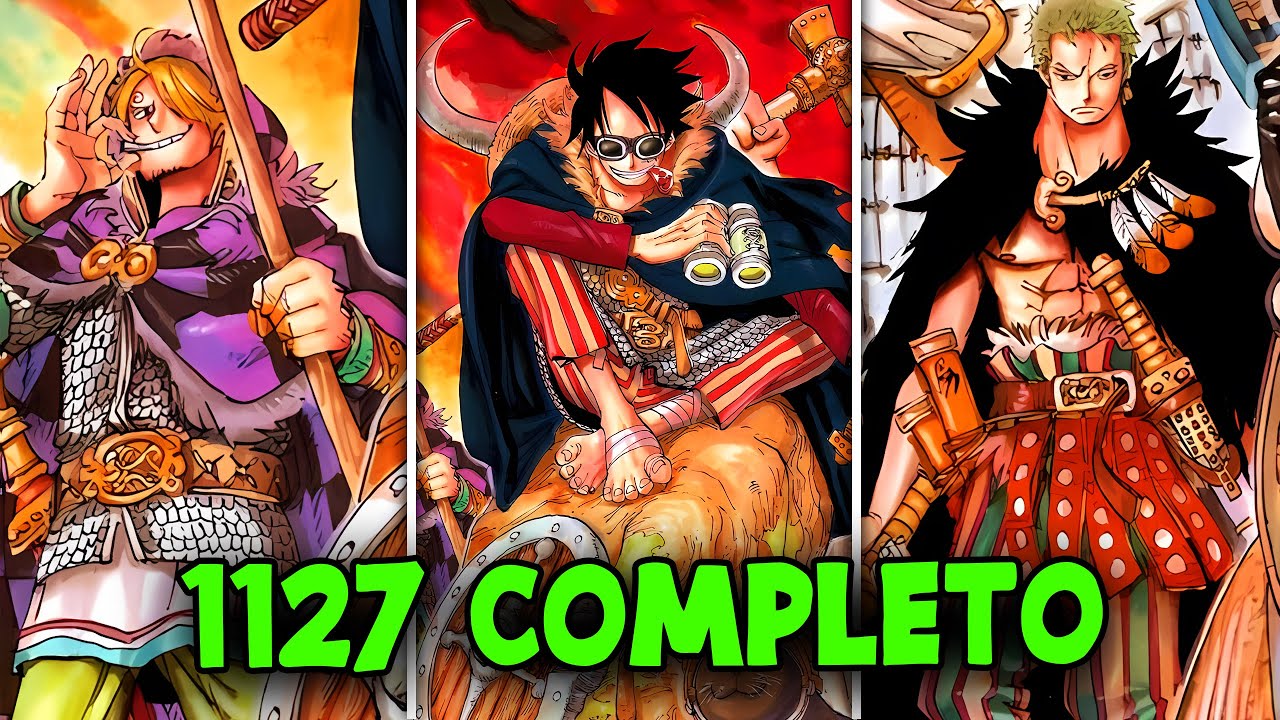 SPOILER COMPLETO ONE PIECE 1127 - ELBAF COMEÇOU COM TUDO E JÁ TEMOS OS ...