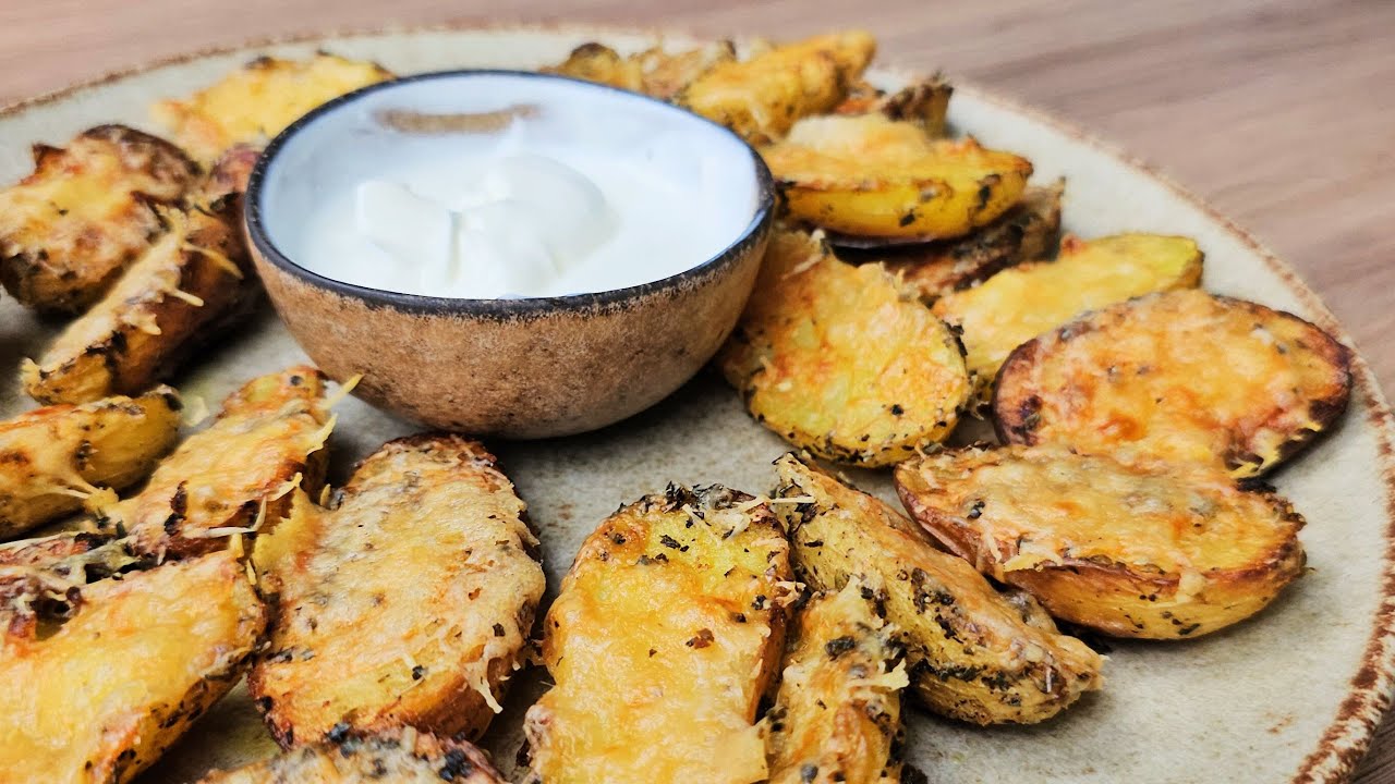 How to Make Perfectly Roasted Cheesy Baby Potatoes 🥔 - YouTube