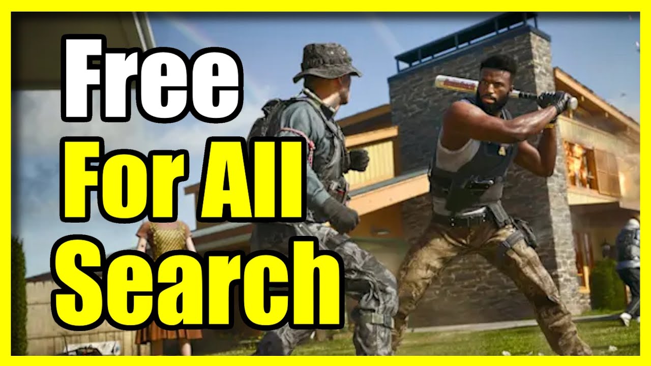 How to Only Play Free For All in COD Black Ops 6 (Easy Tutorial) - YouTube