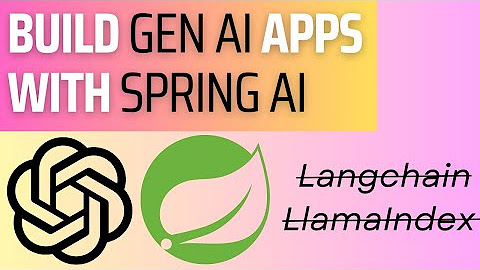 Spring AI Tutorials : Generative AI for Java Developers - YouTube