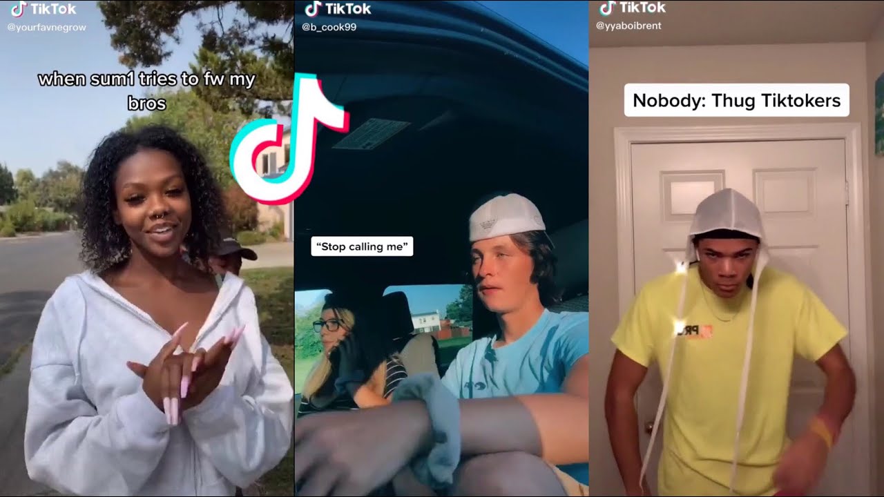 If me and my gang pull up you better get to runnin ~ Tik Tok ...