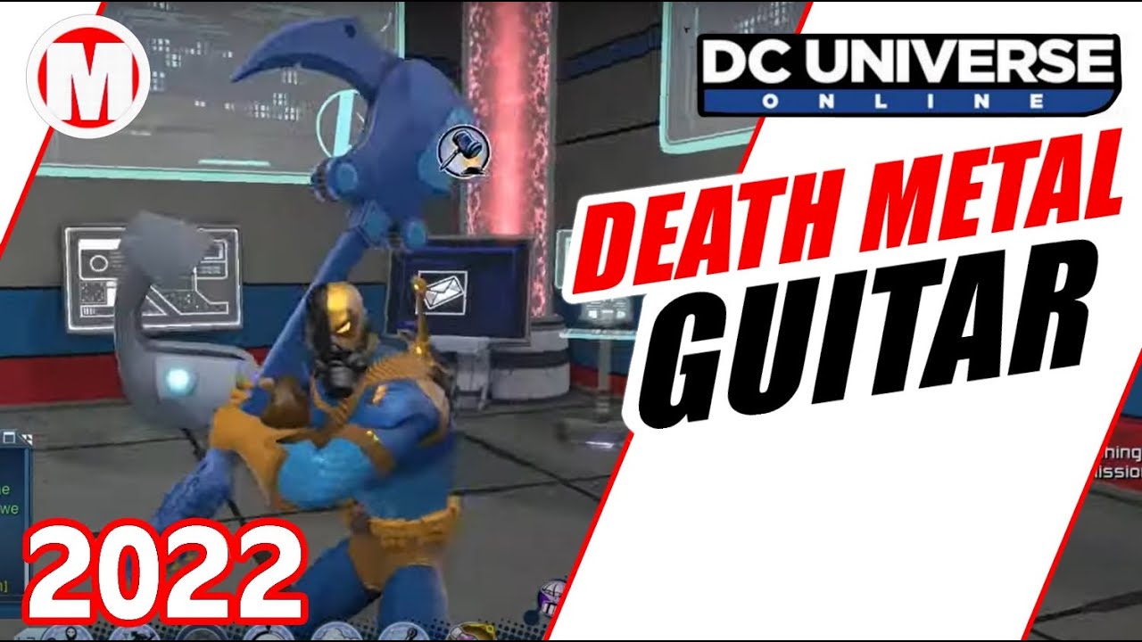 DCUO Death Metal Guitar - YouTube