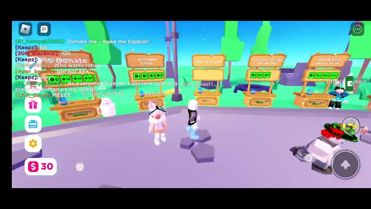 pls donate gameplay - YouTube