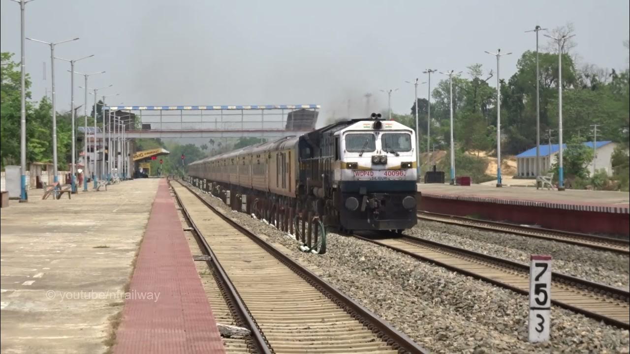 20502 Anand Vihar(T)-Agartala TEJAS RAJDHANI Express skipping Kumarghat-KUGT - YouTube