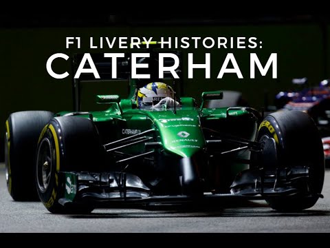 F1 Livery Histories: CATERHAM - YouTube