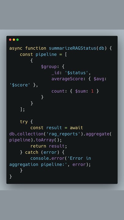 Master MongoDB Aggregation Pipeline #DataScience - YouTube