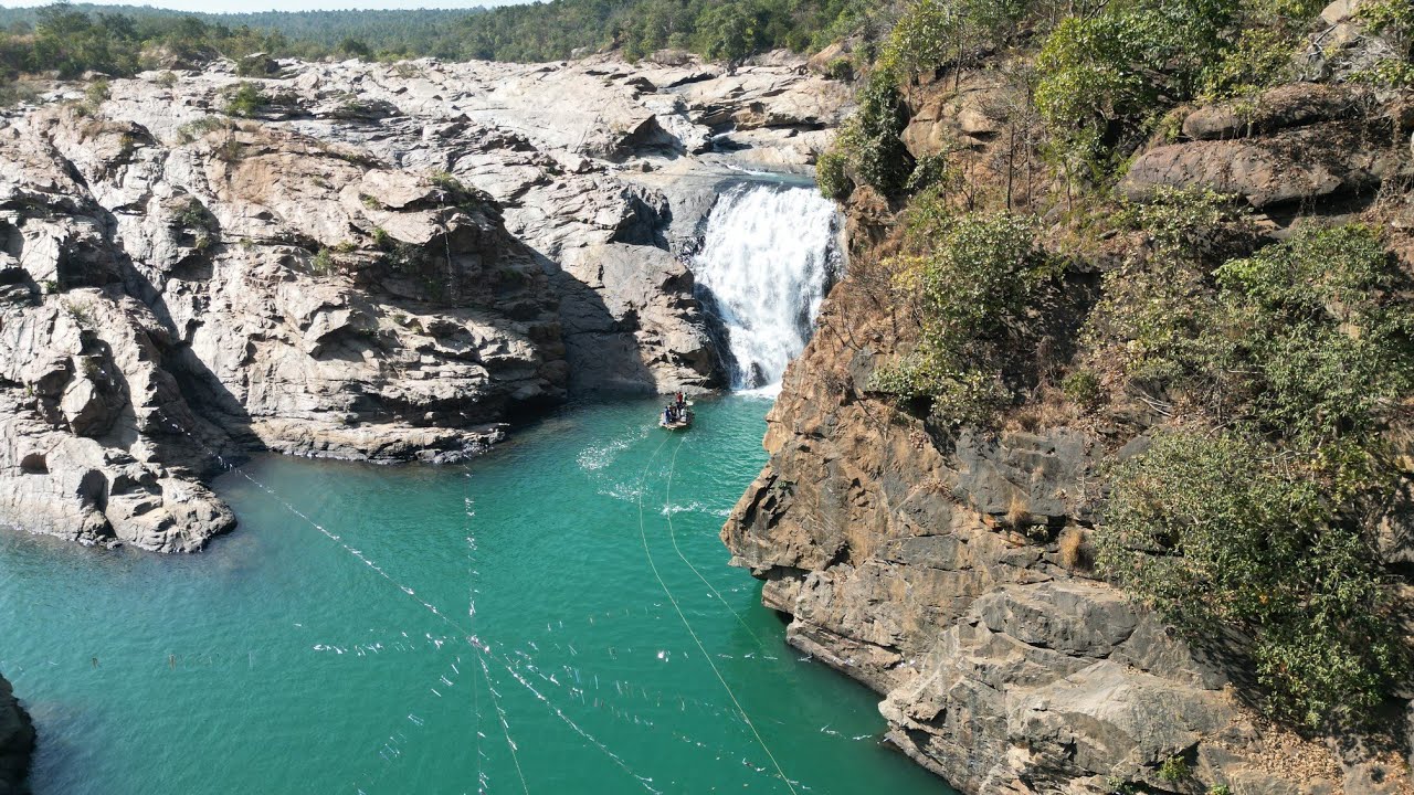 Perwa ghagh by Drone || picnic spot in jharkhand Ranchi || Drone ...