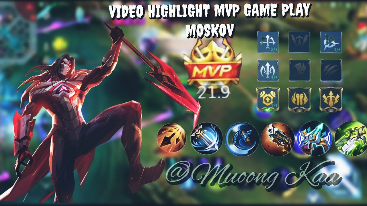 VIDEO HIGHLIGHTS MVP GAME PLAY #MOSKOV #001 #MLBB - YouTube