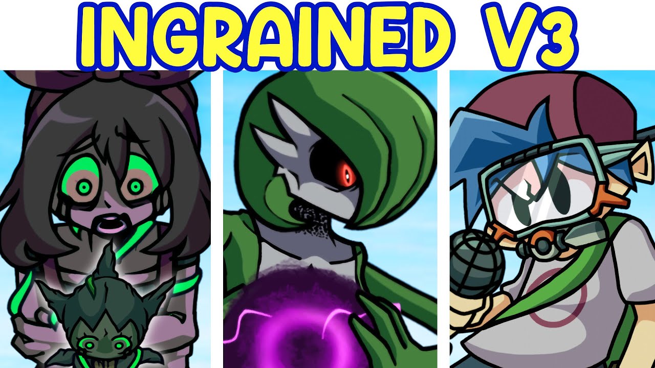 FNF INGRAINED V3 (Drowned May & Gardevoir) Hypno's Lullaby Hoenn Mix ...