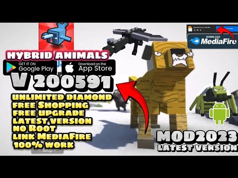 Hybrid Animals Mod Terbaru V 200591- Unlimited Diamond - YouTube