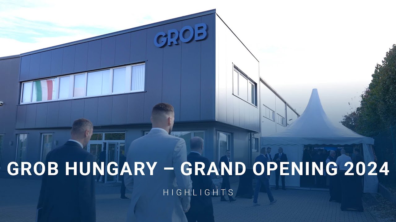 GROB Hungary – GRAND OPENING 2024 - YouTube