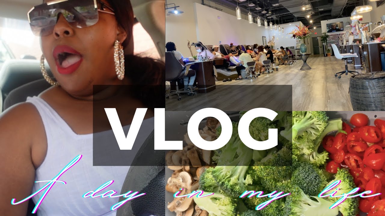 An Unfiltered day in my life vlog | Pedi & cooking in color! - YouTube