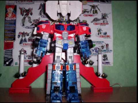 Transformers Cybertron - Optimus Prime & Wing Saber - Sonic Wing Mode ...