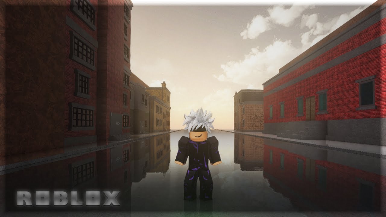 I became Satoru Gojo in roblox da hood... - YouTube