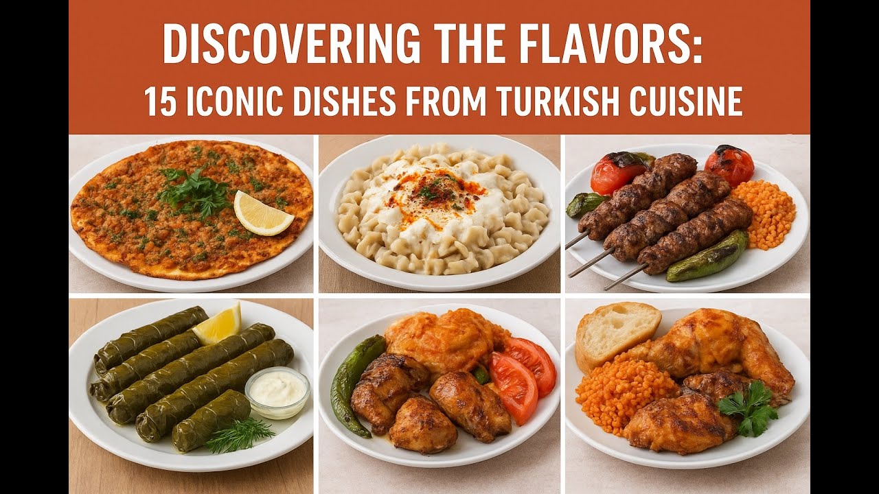 Discovering the Flavors 15 Iconic Dishes from Turkish Cuisine - YouTube