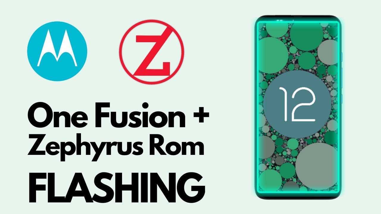 Android 12 Zephyrus Custom Rom Flashing and Overview on Moto One Fusion ...