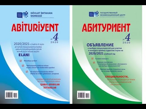 ABİTURİYENT 4 /İxtisaslaşdırma Qaydaları -MÜTLƏQ İZLƏ!!!