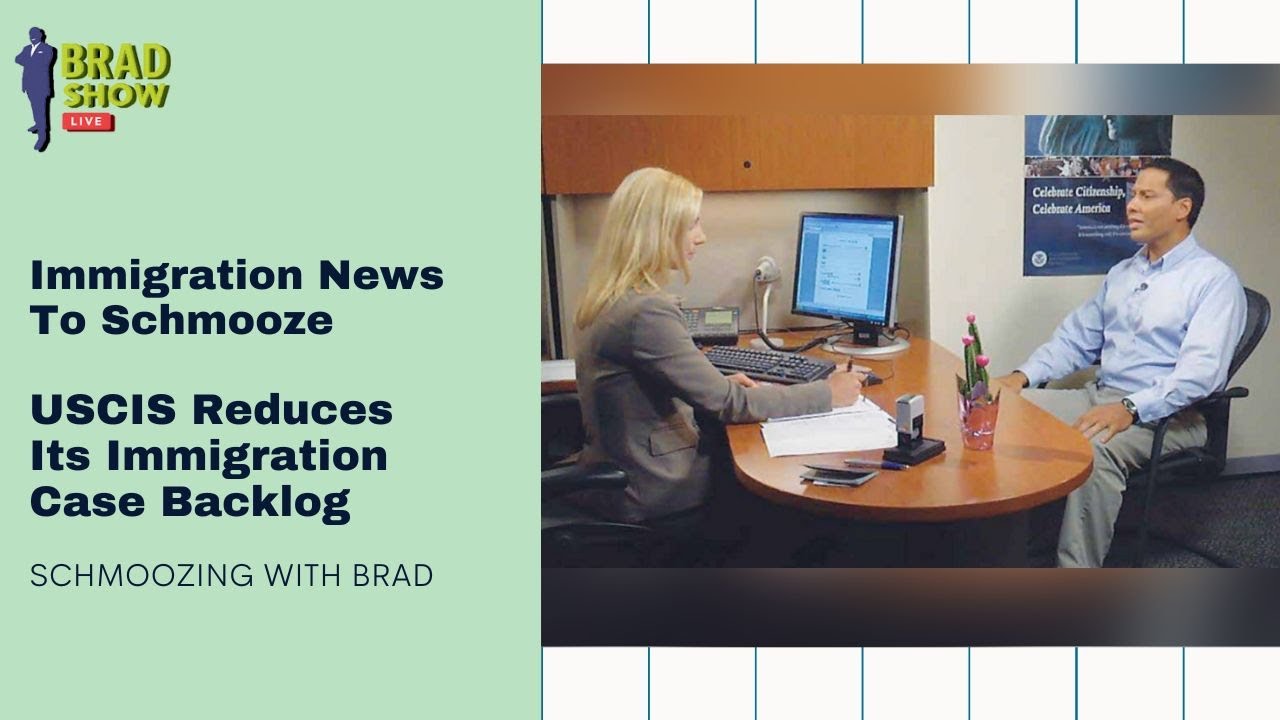 USCIS Reduces Its Immigration Case Backlog - YouTube