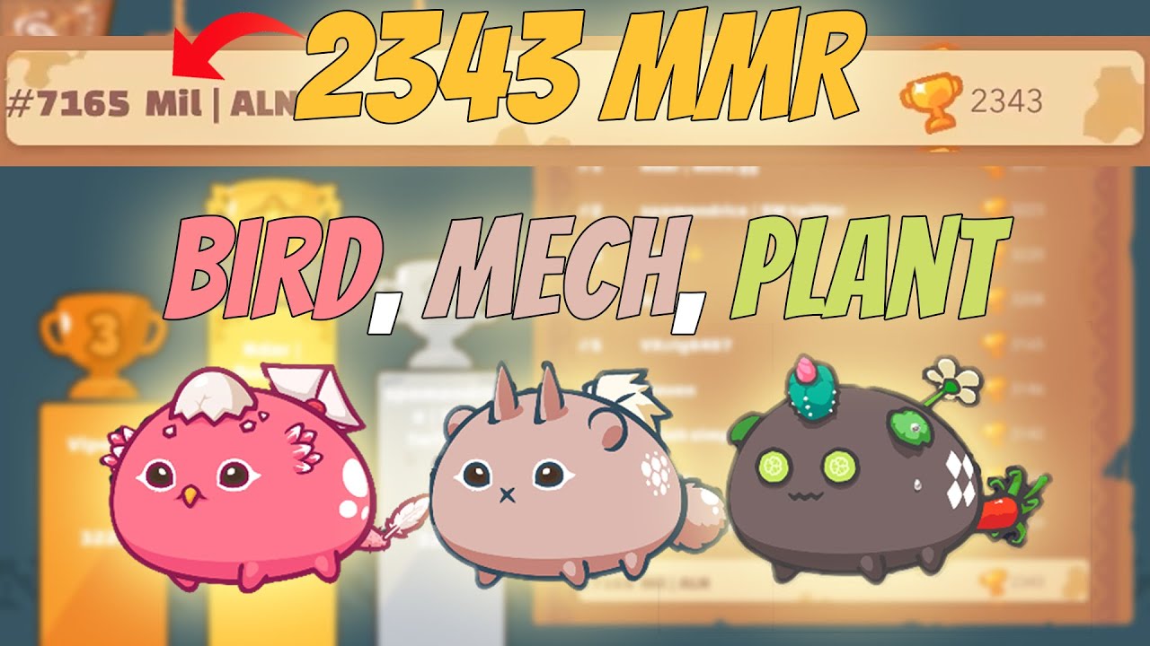 BMP Gameplay | 2343 MMR Season 19 | Axie Infinity - Arena #23 - YouTube