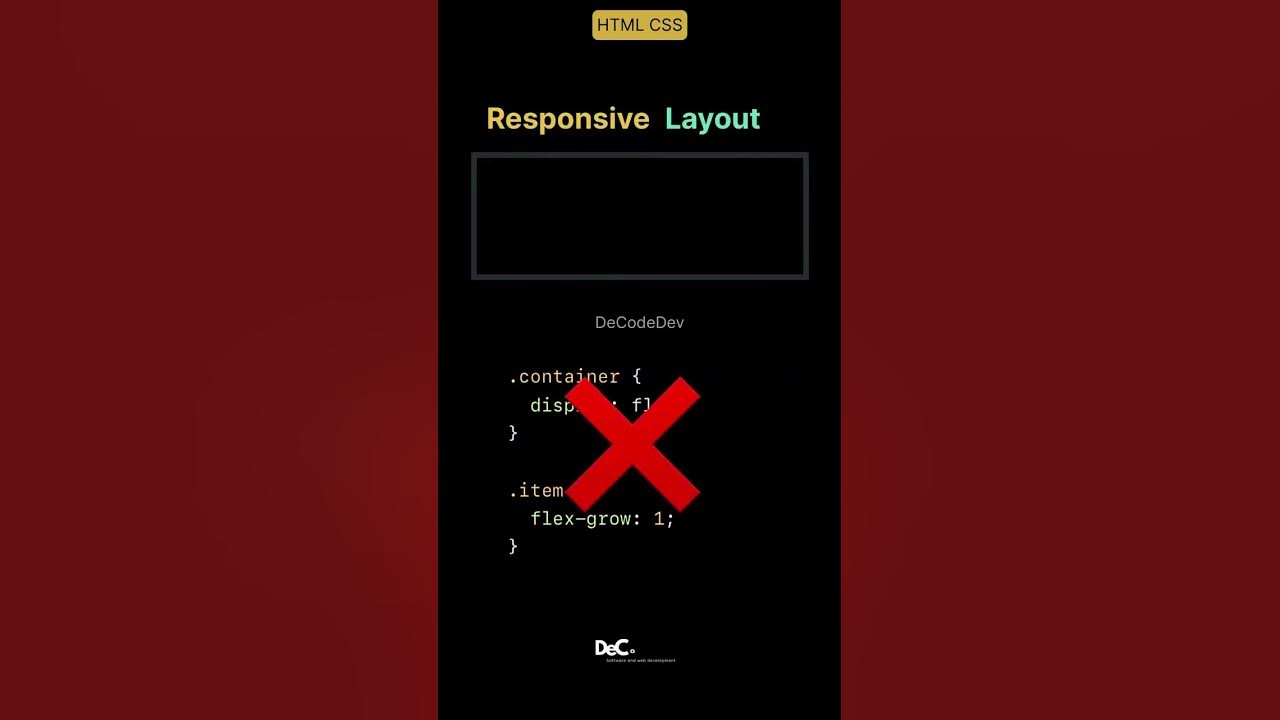 How To Build Responsive Layouts In Html And Css Fast Guide Coding Beginnercoding Youtube