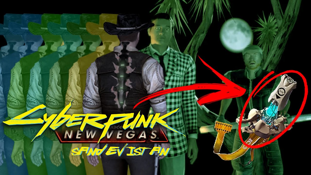 Fallout new vegas Cyberpunk Sandevistan - YouTube