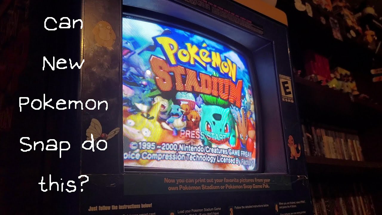 The Pokémon Snap Station. A Wonderful Time Capsule - YouTube