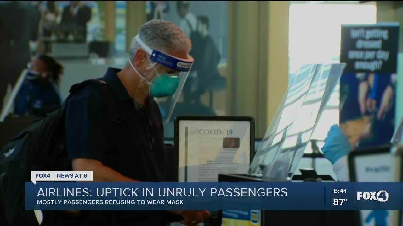 FAA says it has seen a spike in unruly behavior from airline passengers ...