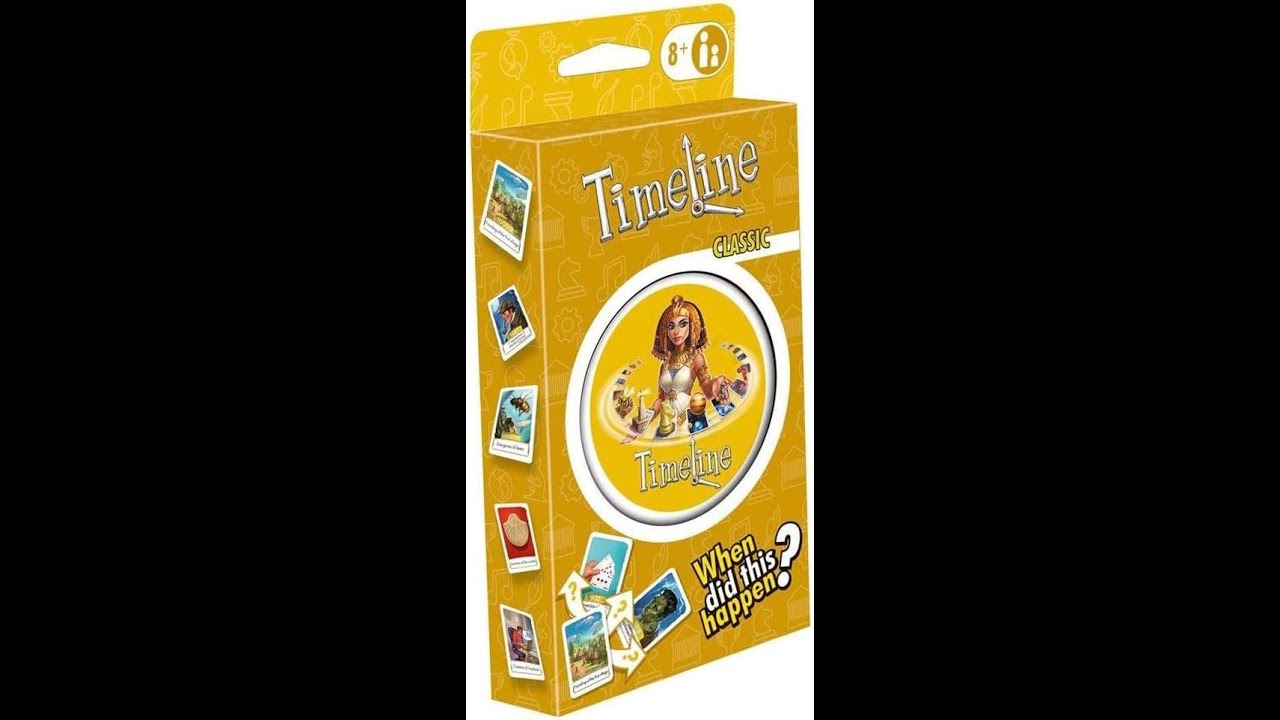Timeline Classic Card Game: Test Your Knowledge Across Historical ...