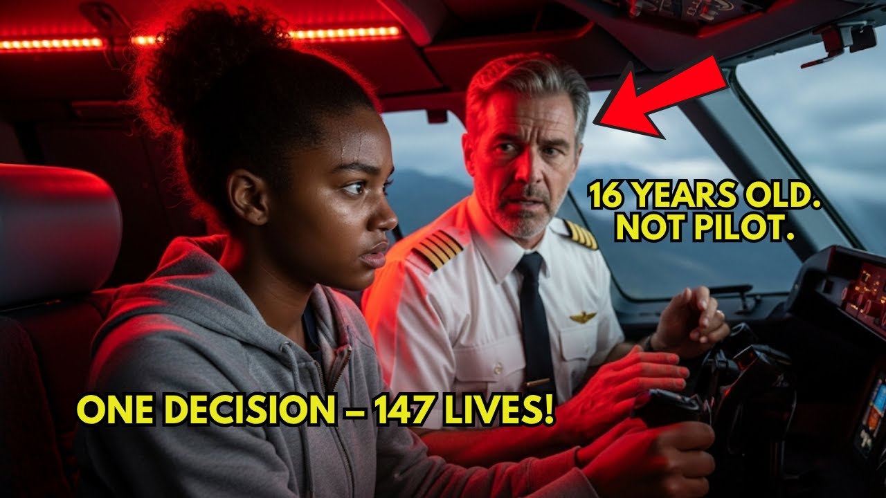 She Was Just a Passenger — But When Panic Hit, Even the Pilots Watched ...