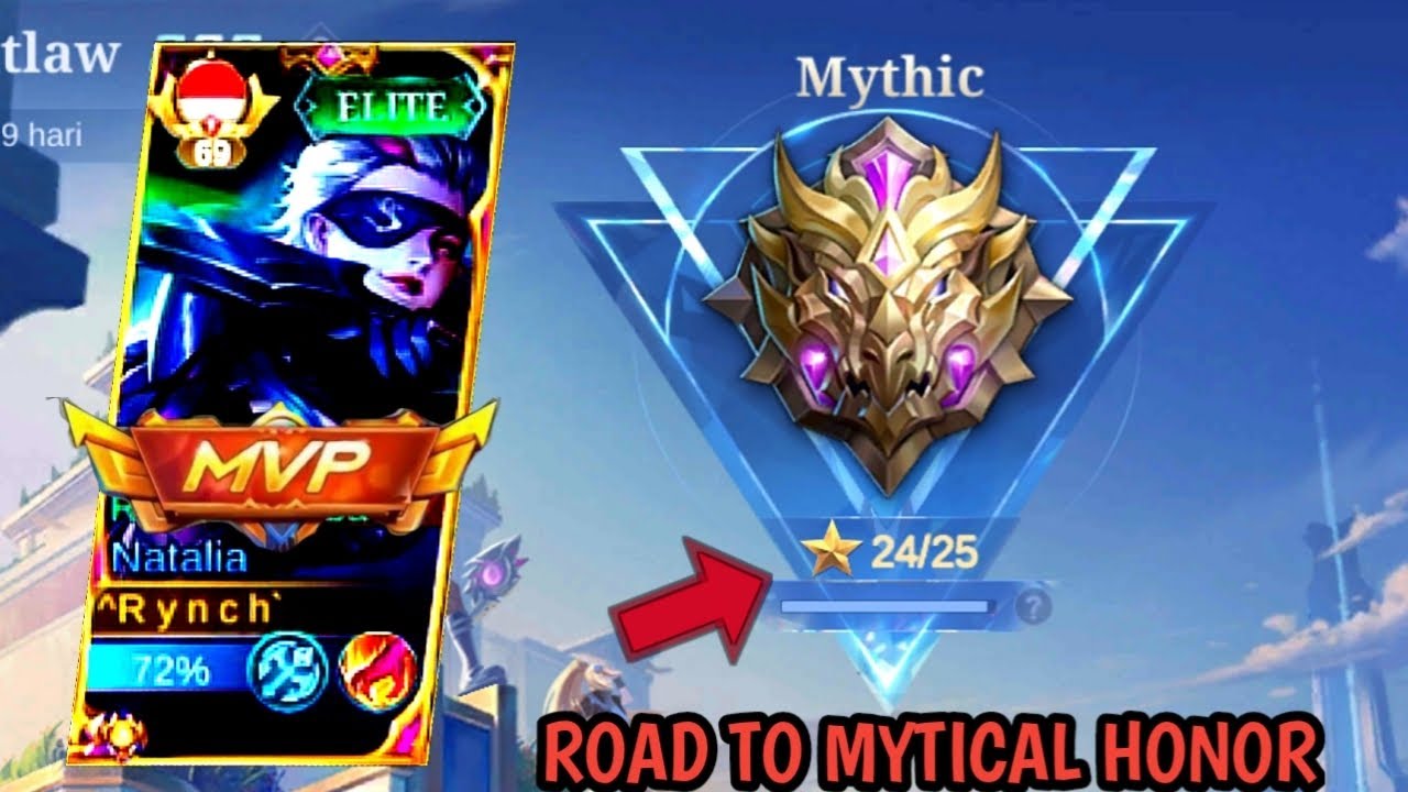 FINALLY ROAD TO MYTICAL HONOR ( Ezz Win) - MLBB - YouTube