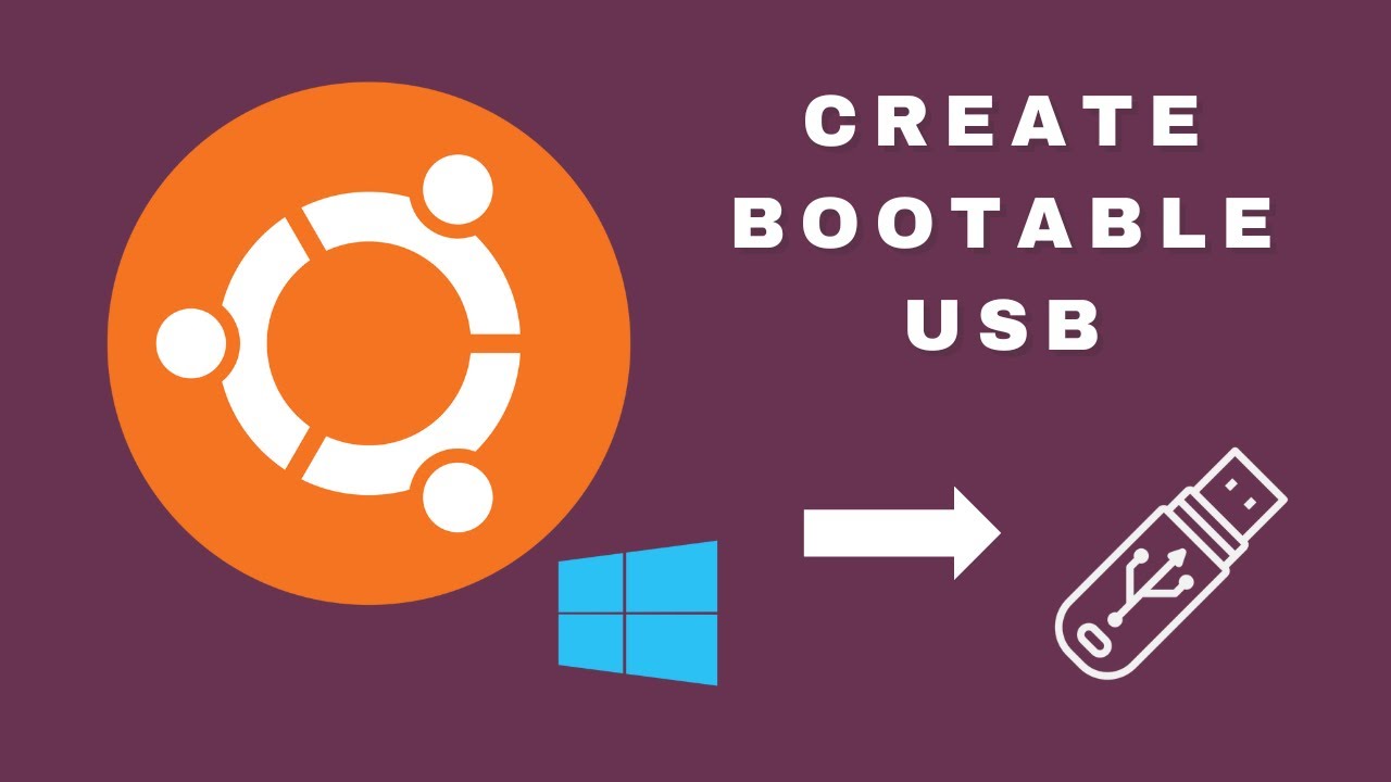 Create a bootable Ubuntu USB stick on Windows - YouTube