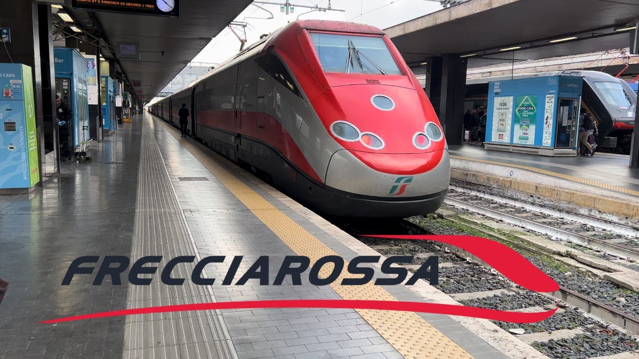 PROVO la BUSINESS CLASS del FRECCIAROSSA - YouTube