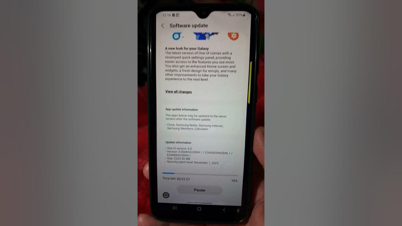 Samsung F34 5G OneUI 6.0 Android 14 Software Update Release - YouTube