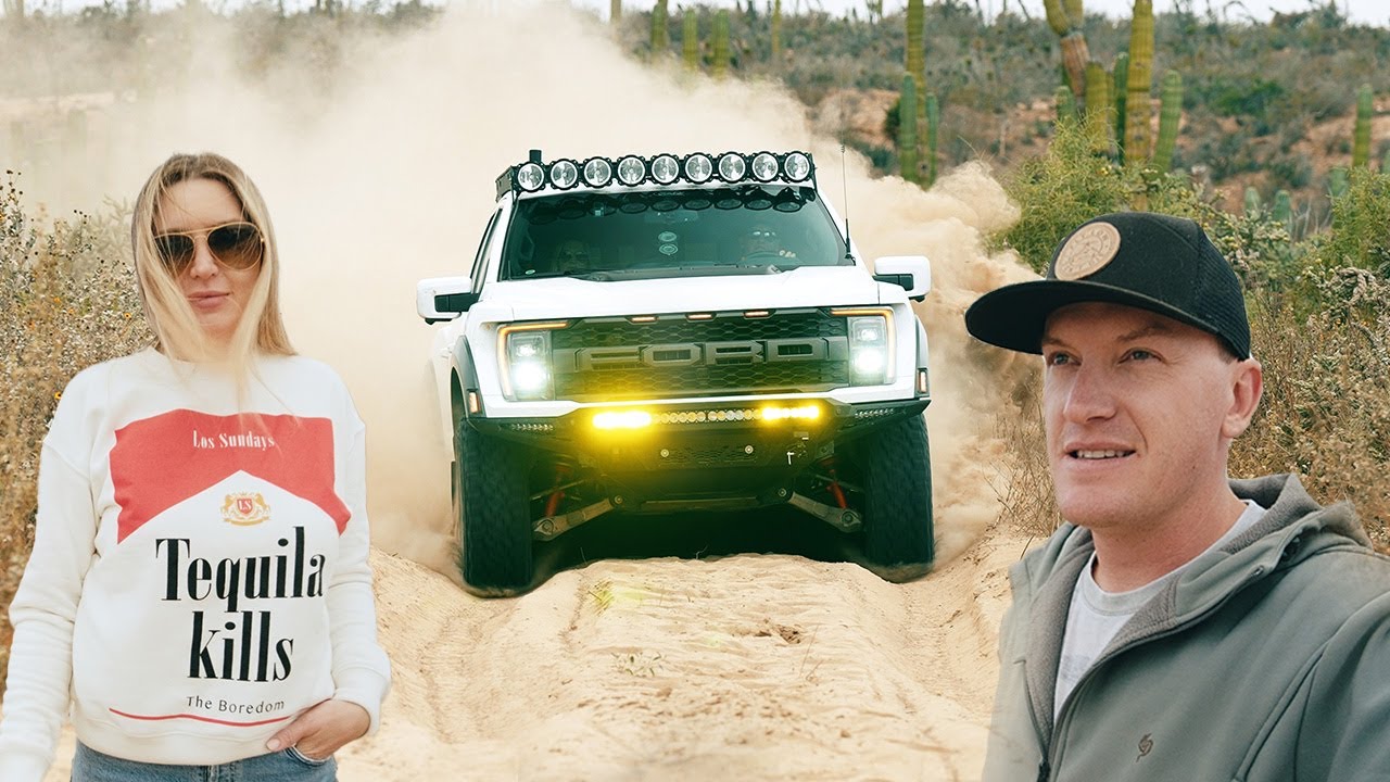 Hailstorm does NOT like driving through Mexico - Raptor Baja Run pt1 ...