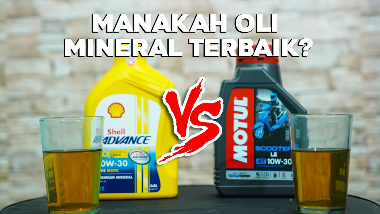PERBEDAAN OLI SHELL AX5 DAN OLI MOTUL LE BLUE #shell #motul #variokarbu ...
