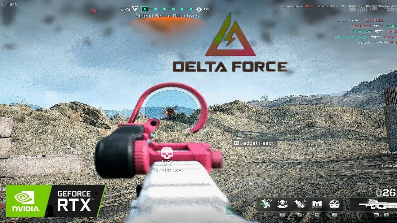 Delta Force Gameplay RTX-3060 6GB - No Commentary - YouTube