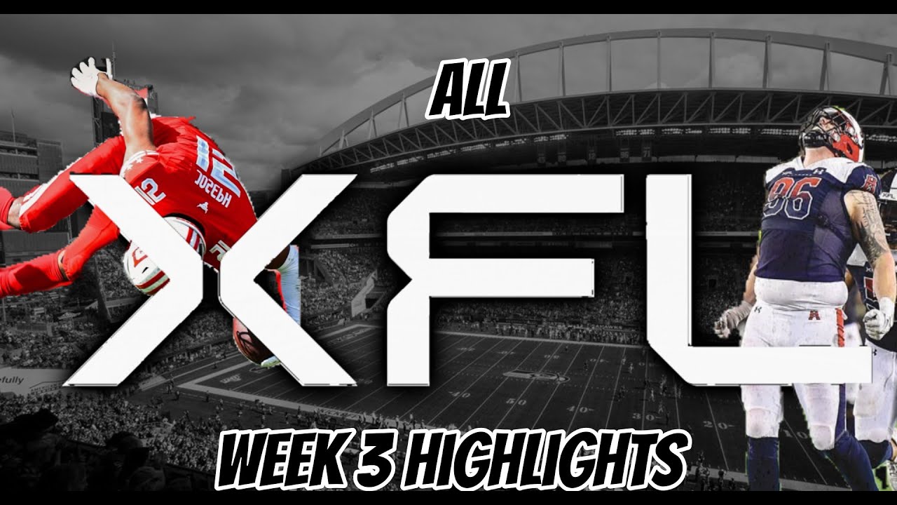 XFL Week 3 Highlights | XFL Football - YouTube