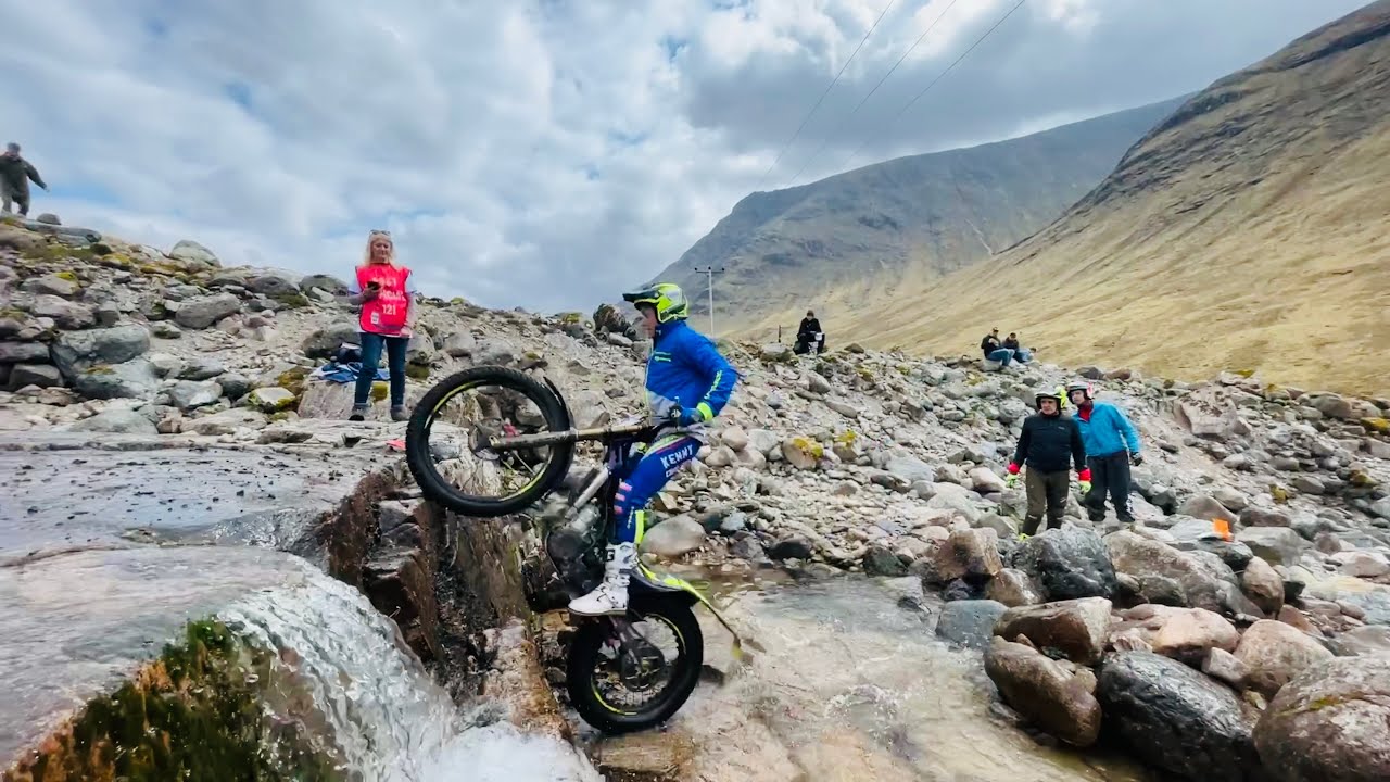Scottish Six Days Trial 2024. Day 1, Eas a Bhodaich, Glen Etive - YouTube