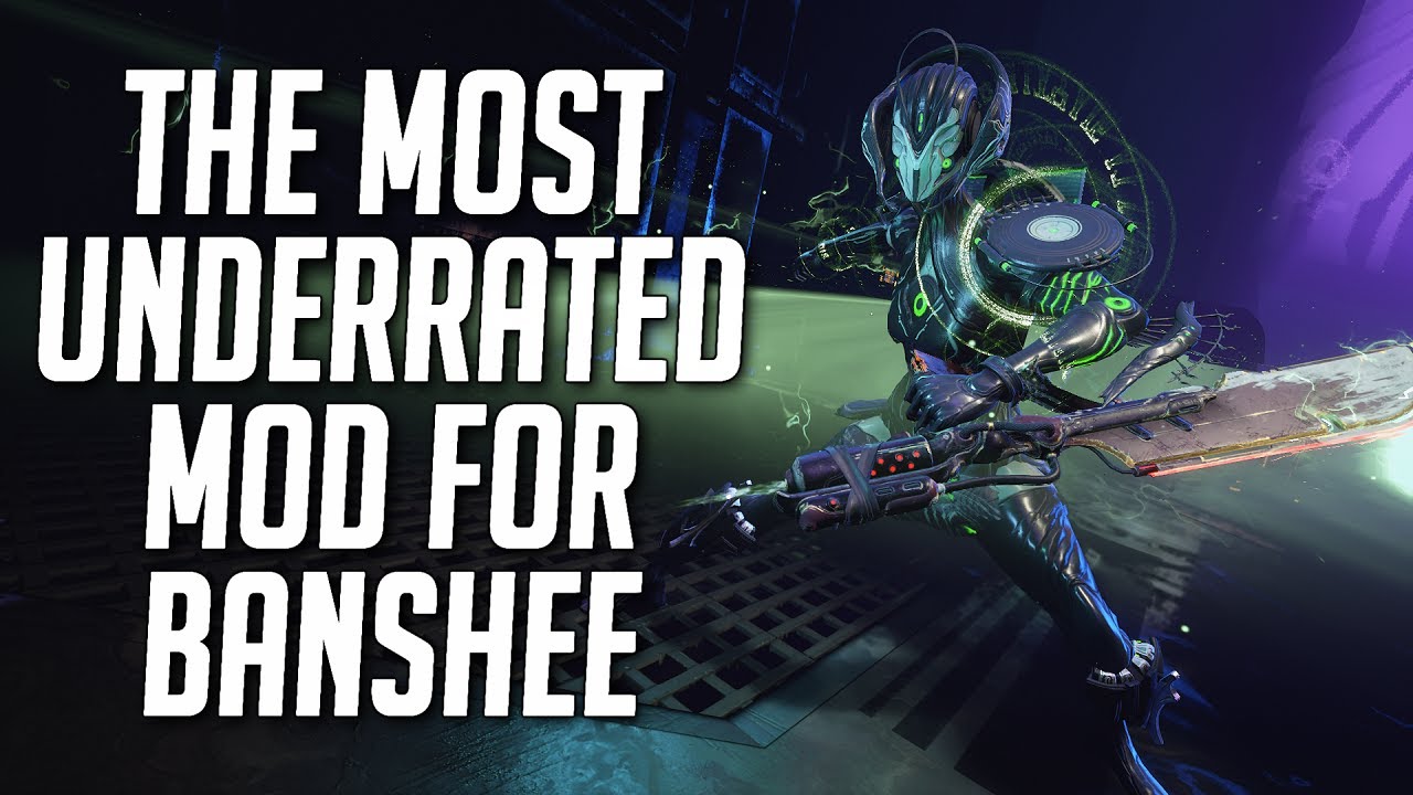 THIS IS SUCH AN AMAZING MOD FOR BANSHEE | WARFRAME PERFECT VERSATILE ...