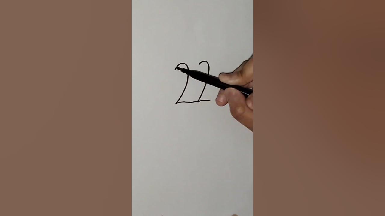 Te Enseño A Dibujar Con El Número 22 Dibujosart Drawing