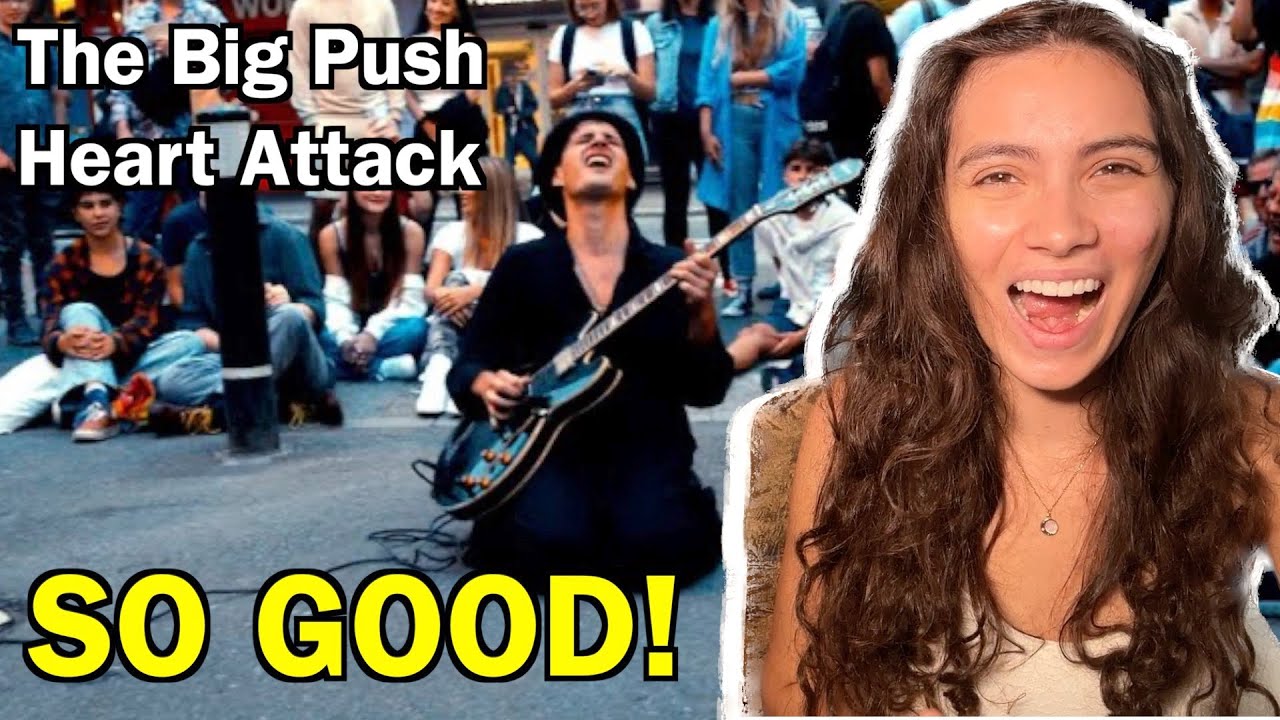 Singer FIRST TIME REACTION to The Big Push - Heart Attack - YouTube