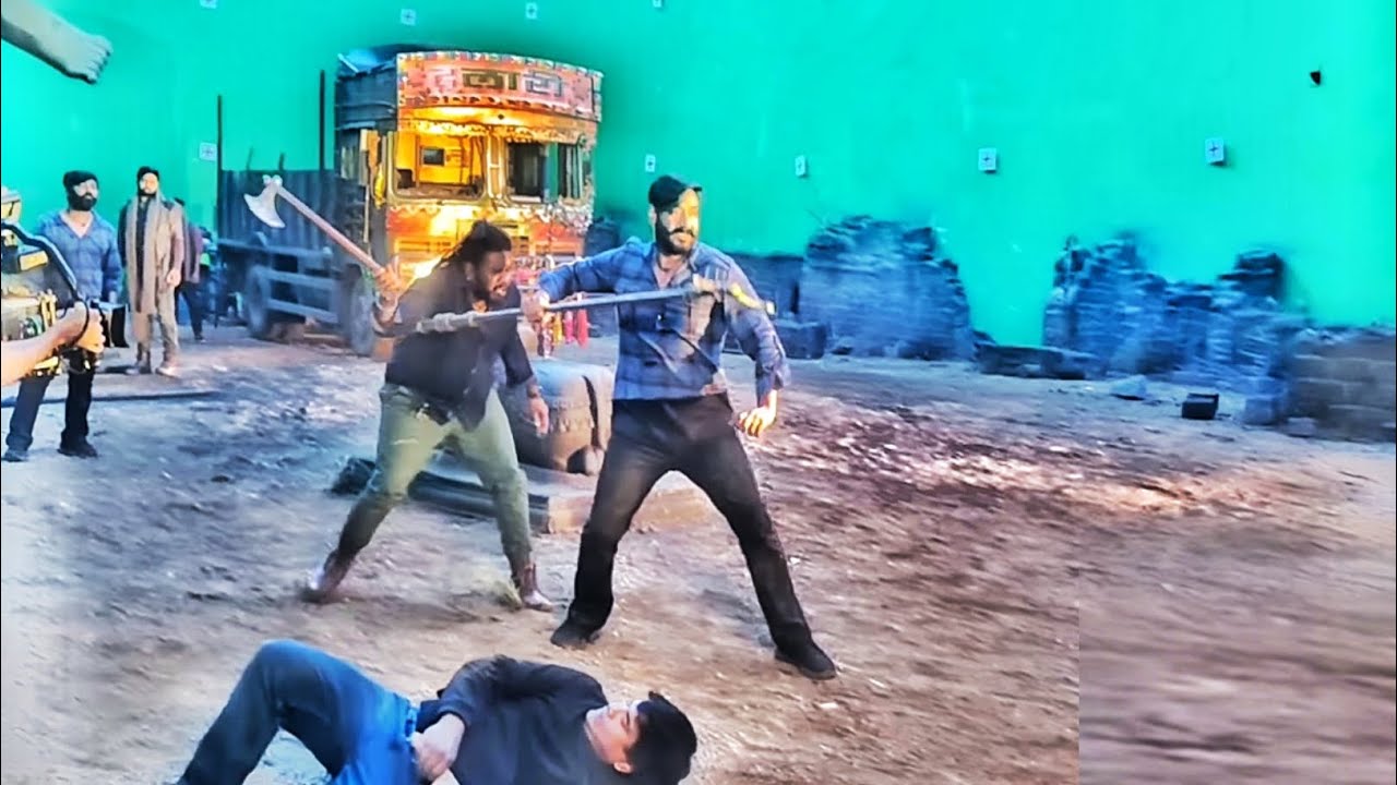 Bholaa Movie Shooting | Ajay Devgan | Tabu | Bhola Movie Making ...