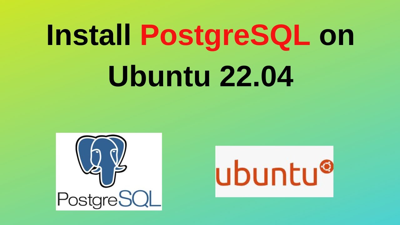 118 How To Install And Configure Postgresql 162 On Ubuntu 2204 Lts Postgresql 162 On 0491