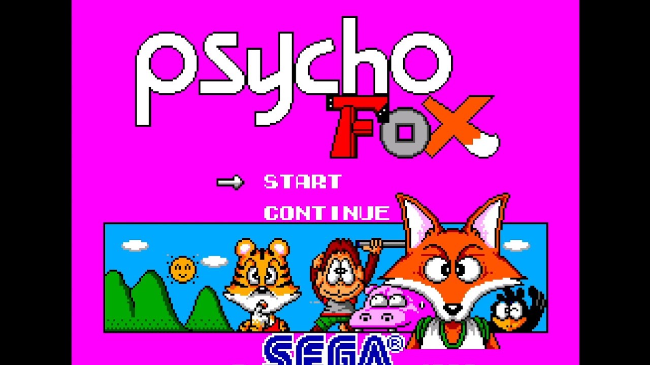 Psycho Fox, for the Sega Master System - YouTube