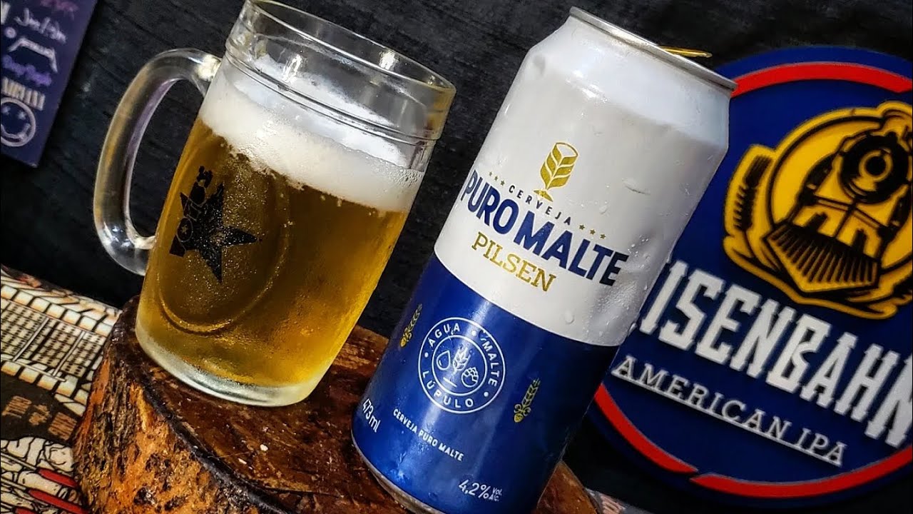 Cerveja Puro Malte - Pilsen - YouTube