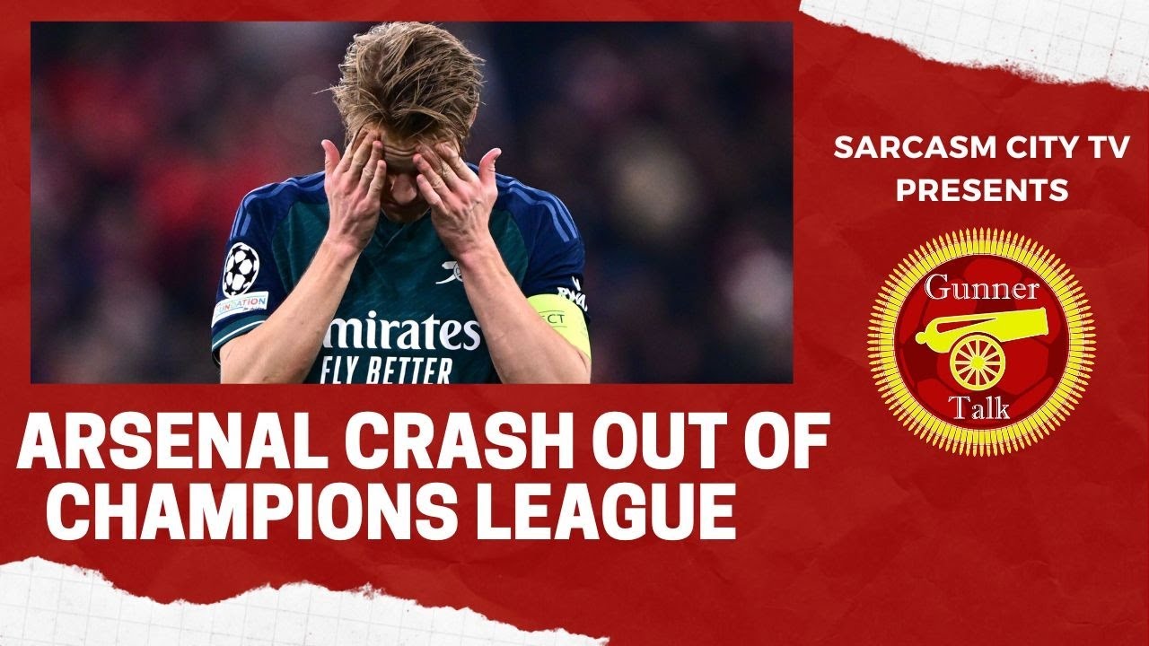 ARSENAL CRASH OUT OF THE CHAMPIONS LEAGUE TO BAYERN MUNICH @TJWarrenTV ...