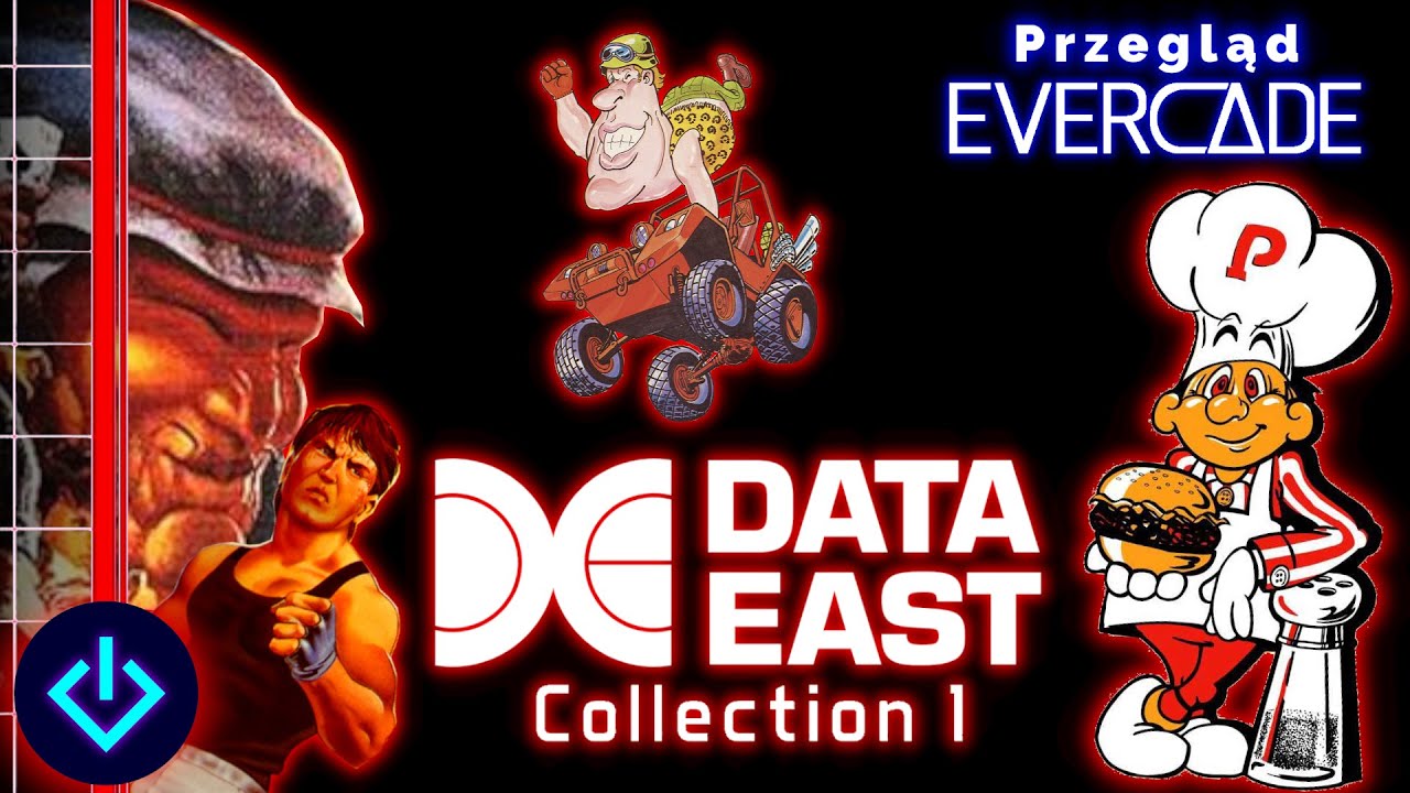 DATA EAST Collection 1 - BURGER NIJNA (Przegląd Evercade) - YouTube