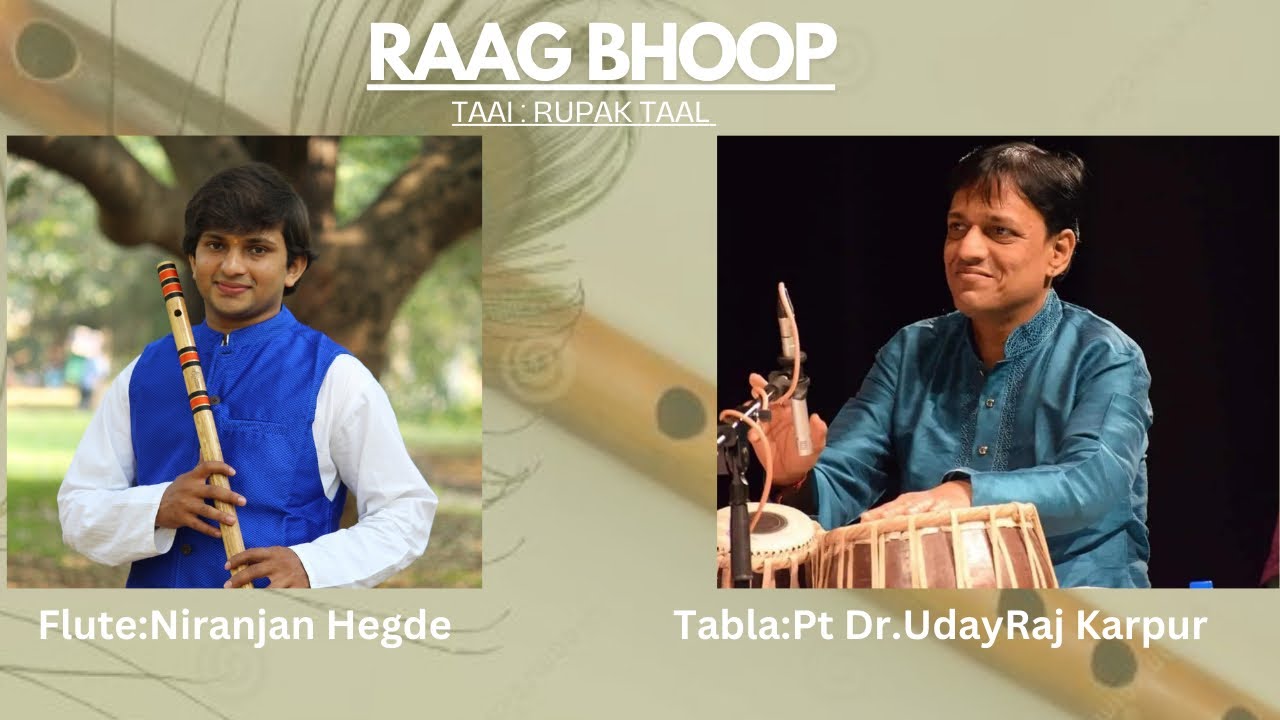 Raag Bhoop | Rupak Taal | Flute | Tabla | Pt Dr.Udayraj Karpur ...